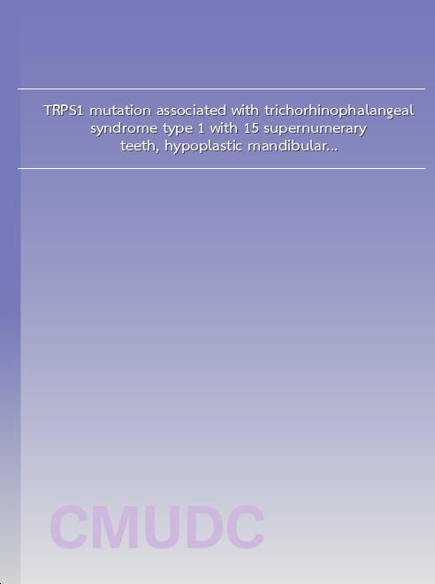 Chiang Mai University Digital Collections